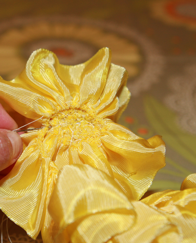 Ribbon Flower Pin Tutorial – Make It Do